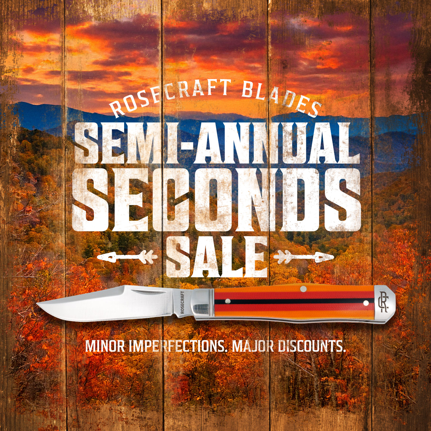 2025 Fall Seconds Sale - RoseCraft Blades